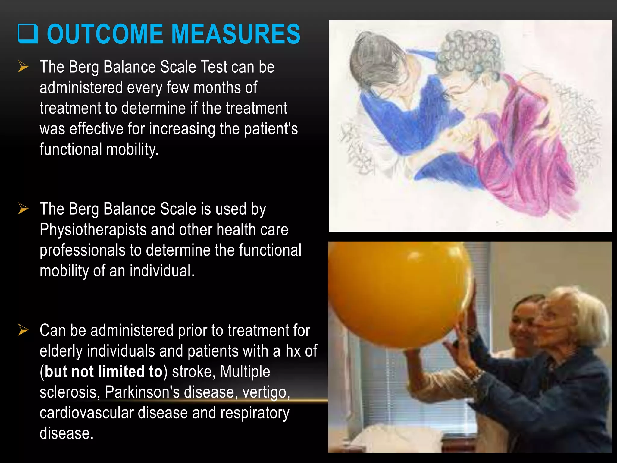 Berg balance scale. By Philans Cosmos Ankrah | PPSX