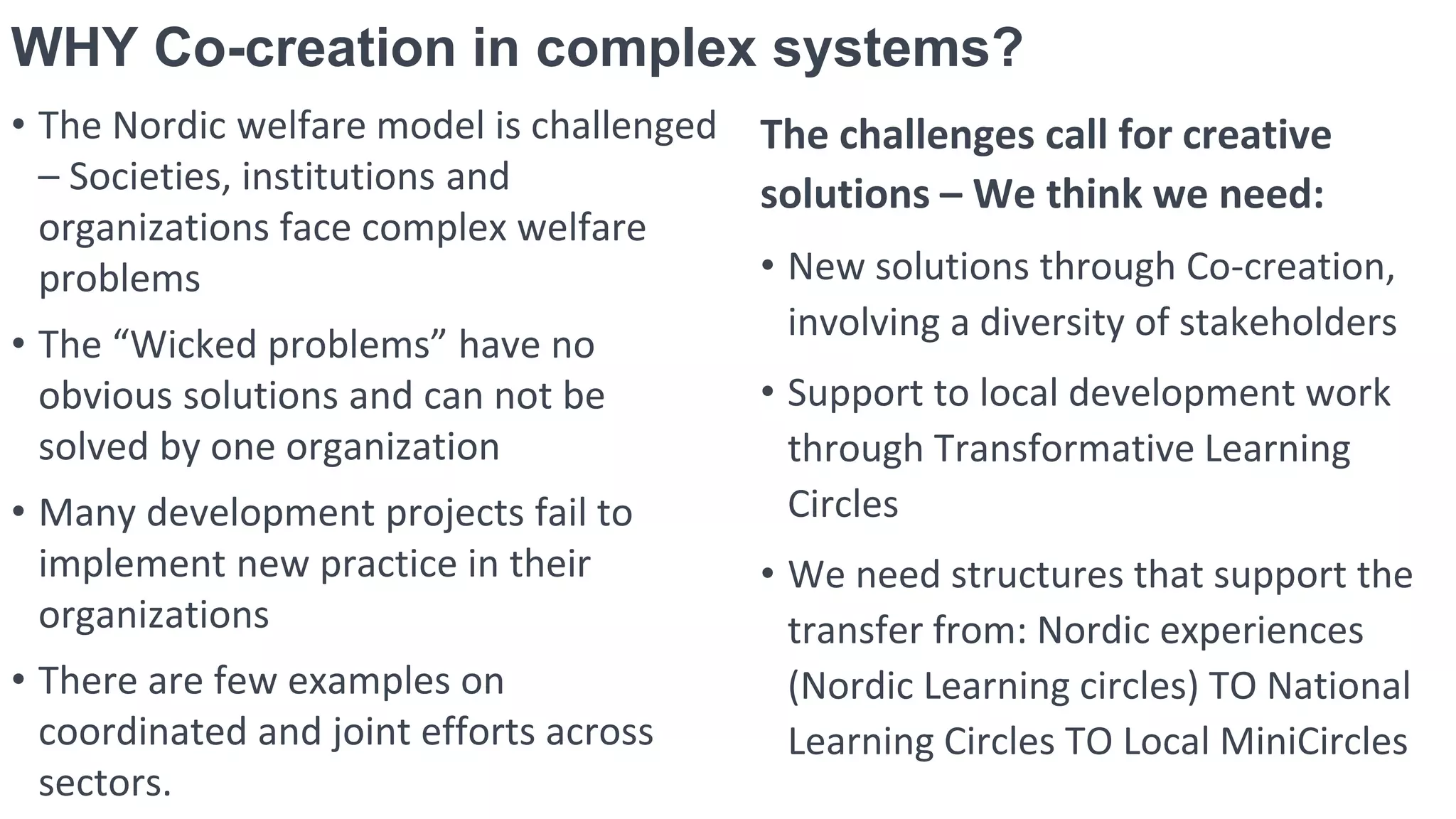 Transformative Learning Circles | PPT