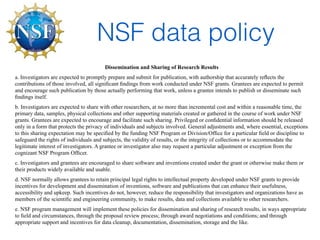 NSF proposal writing | PDF