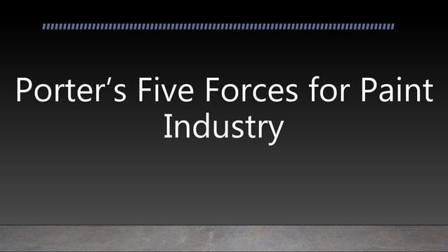 SWOT Analysis of Berger Paints and Porter's 5 Forces Analysis for ...