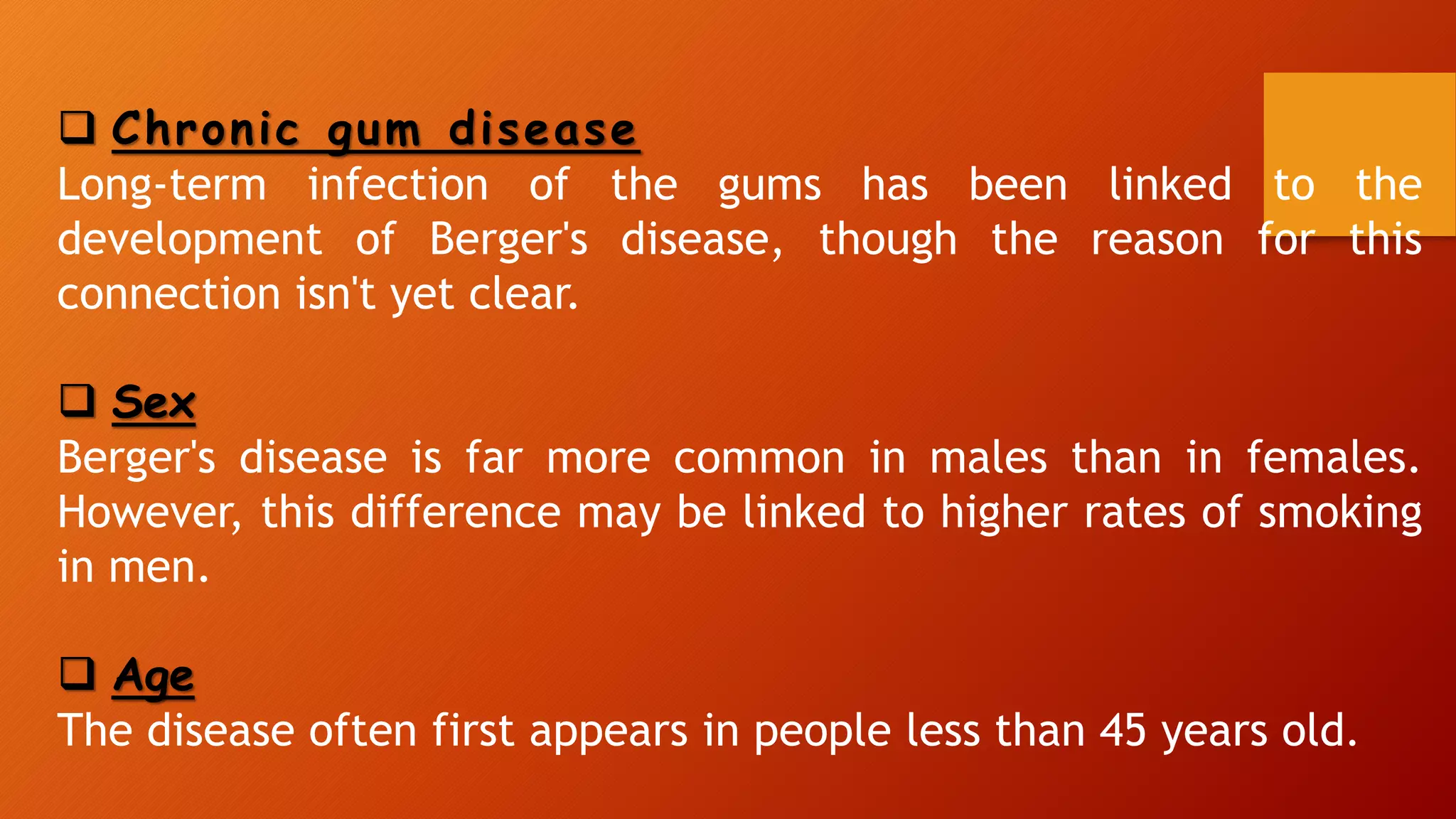Berger's disease | PPTX
