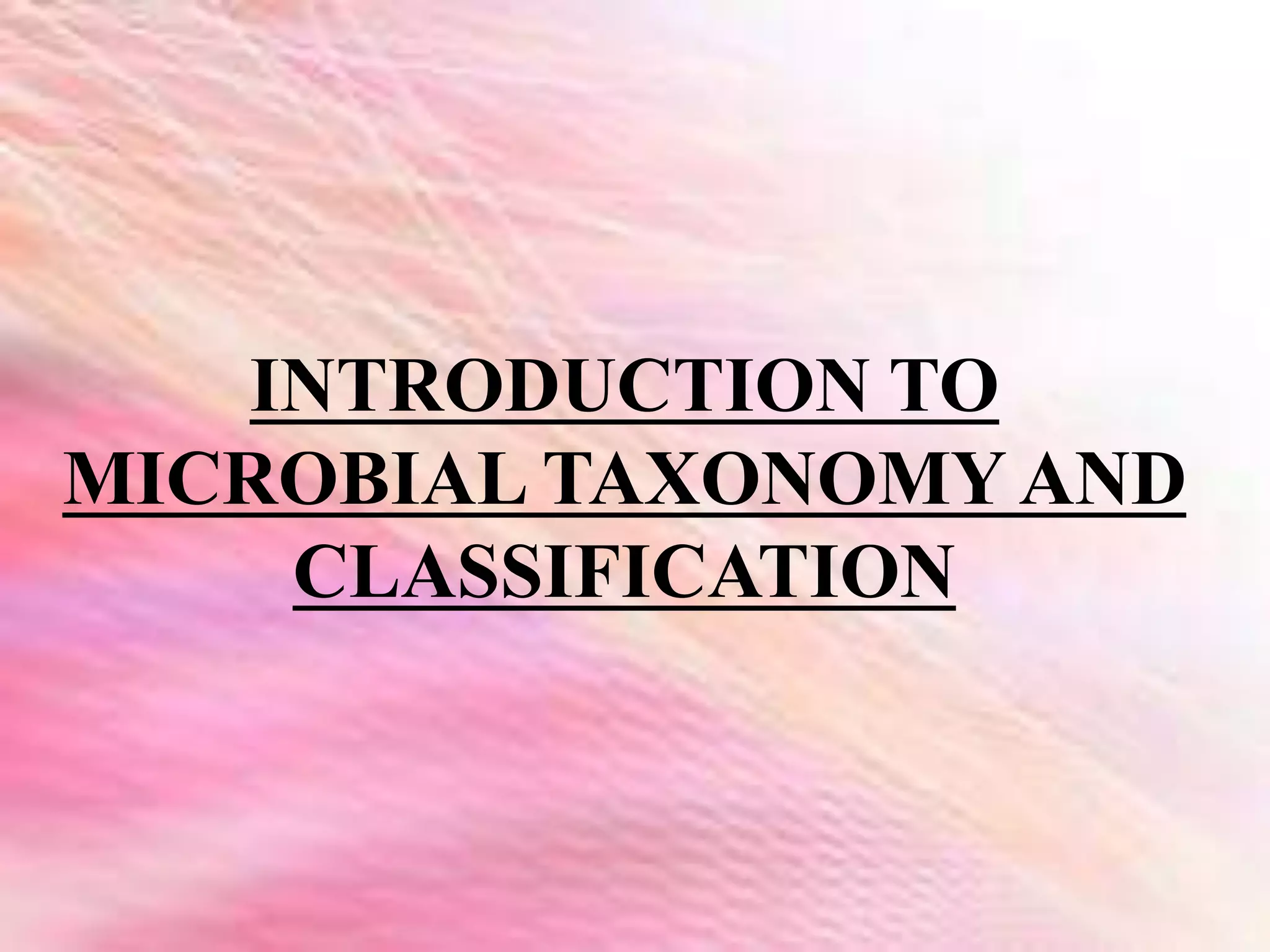 Bergey’s manual of bacterial classification | PPTX