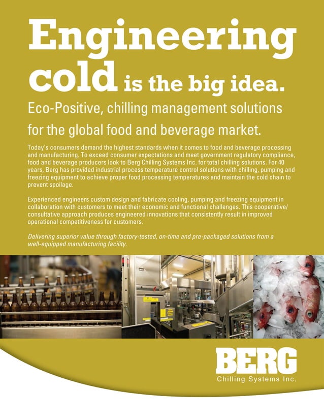 Berg food & beverage brochure | PDF