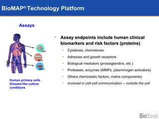 BioMAP ® Primary Human Cell-Based Systems for Drug Discovery | PPT