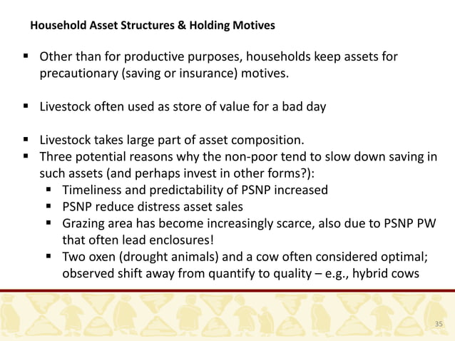 Safety nets, asset growth and poverty transitions: Any roles for safety ...