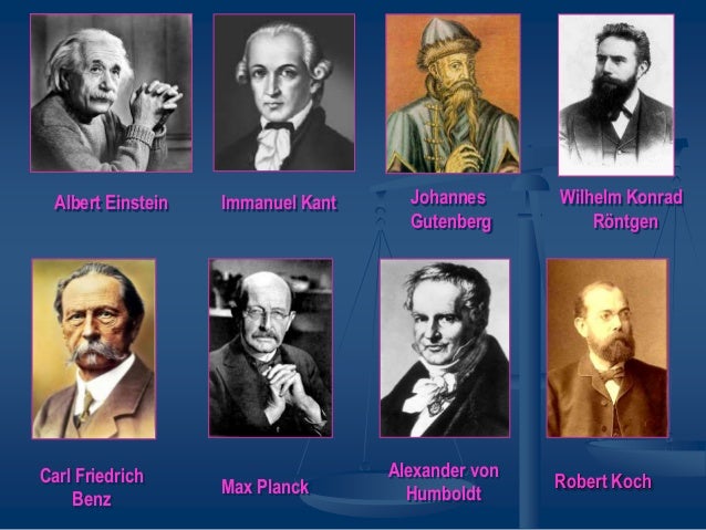 Deutsch Erfinder und Gelehrte