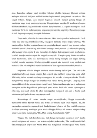 Berhutang pada sang garuda | DOCX