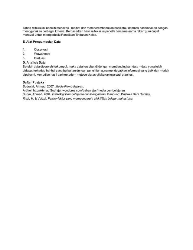 Berikut ini contoh proposal ptk penjaskes sd | DOCX