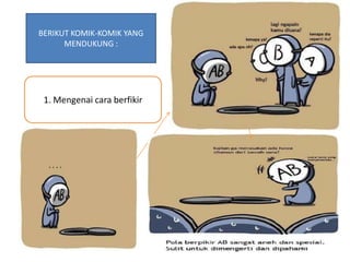 Berikut komik komik yang mendukung | PPTX