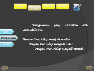 Beriman dan berilmu | PPT