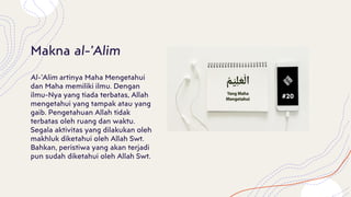 PAI Kelas 7: Beriman Kepada Allah | PDF