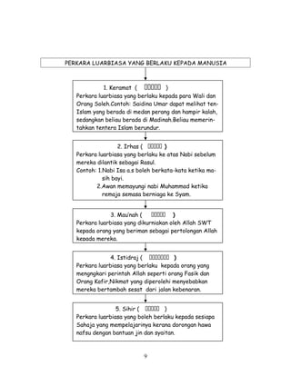 Beriman kepada rasul | DOC