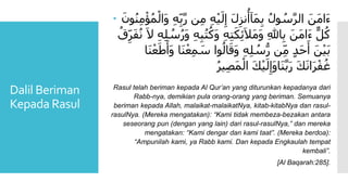 Beriman kepada rasul | PPTX