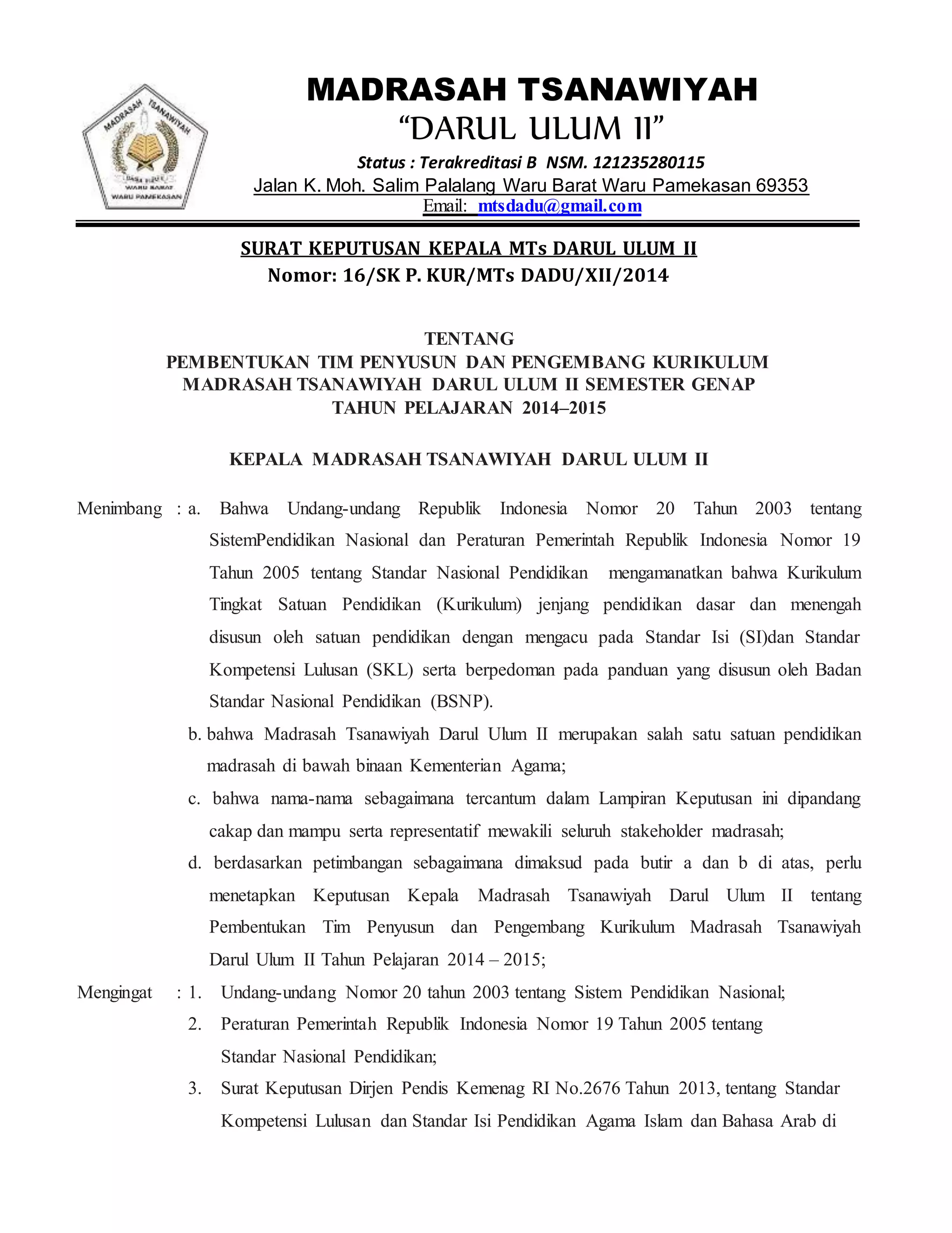 Berita acara-undangan-daftar-hadir-notulen | DOCX