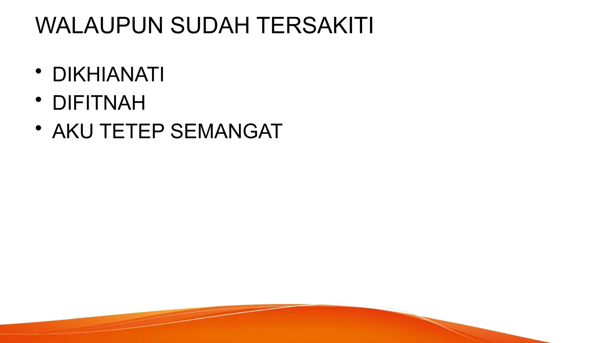 semua pasti ada jalan jangan menyerah pptx | PPT