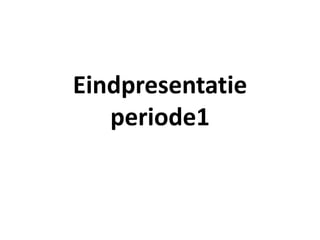 Berk Powerpoint Presentatie Voor Eindpresentatie 1 | PPTX