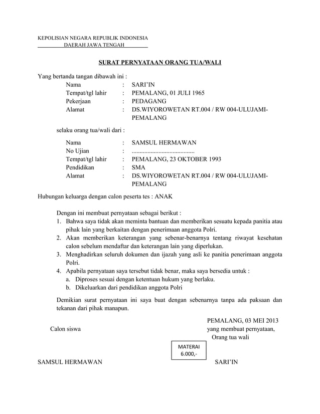 Berkas persyaratan tamtama | PDF