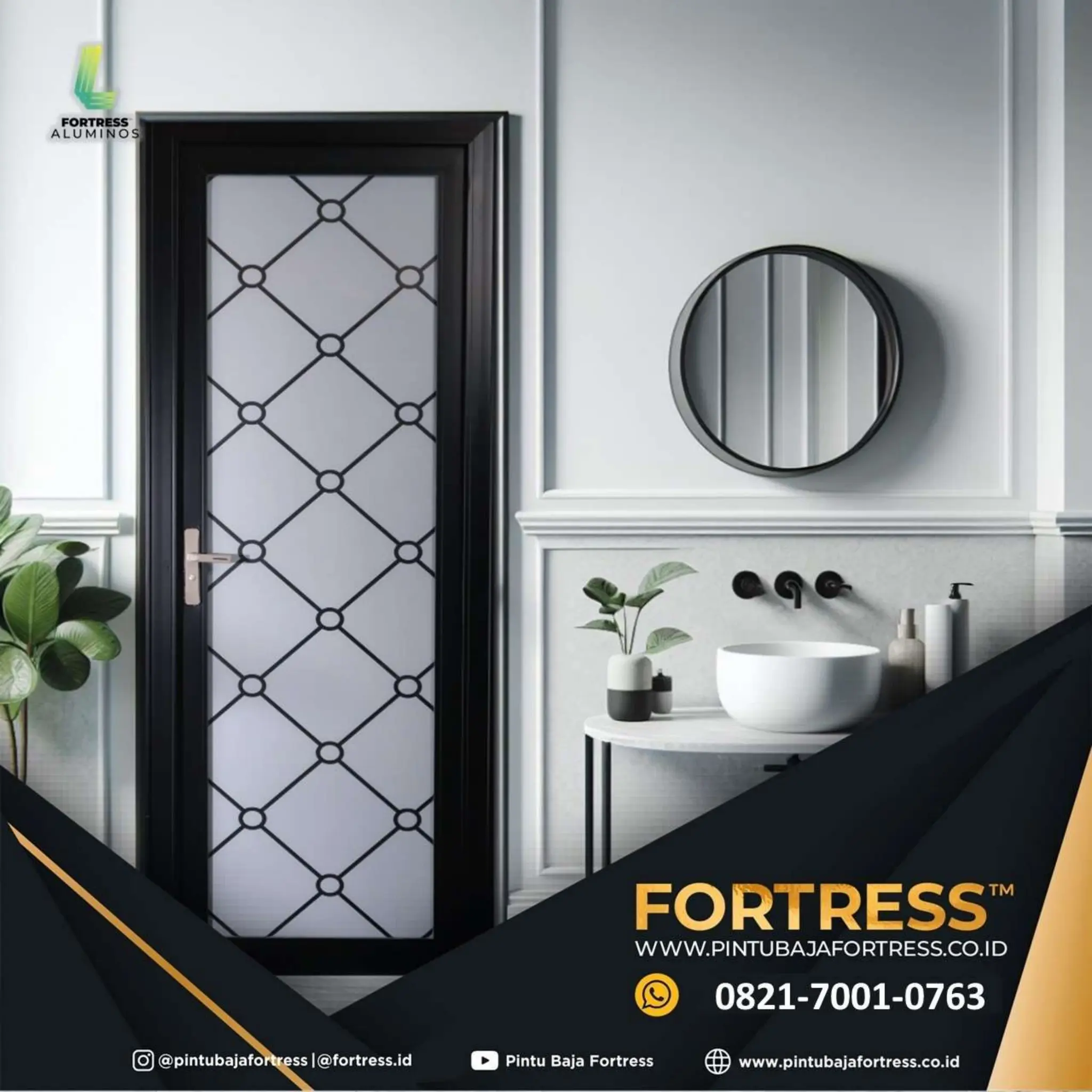 BERKELAS!!! WA 0821 7001 0763 (FORTRESS) Harga Pintu Aluminium Kamar ...