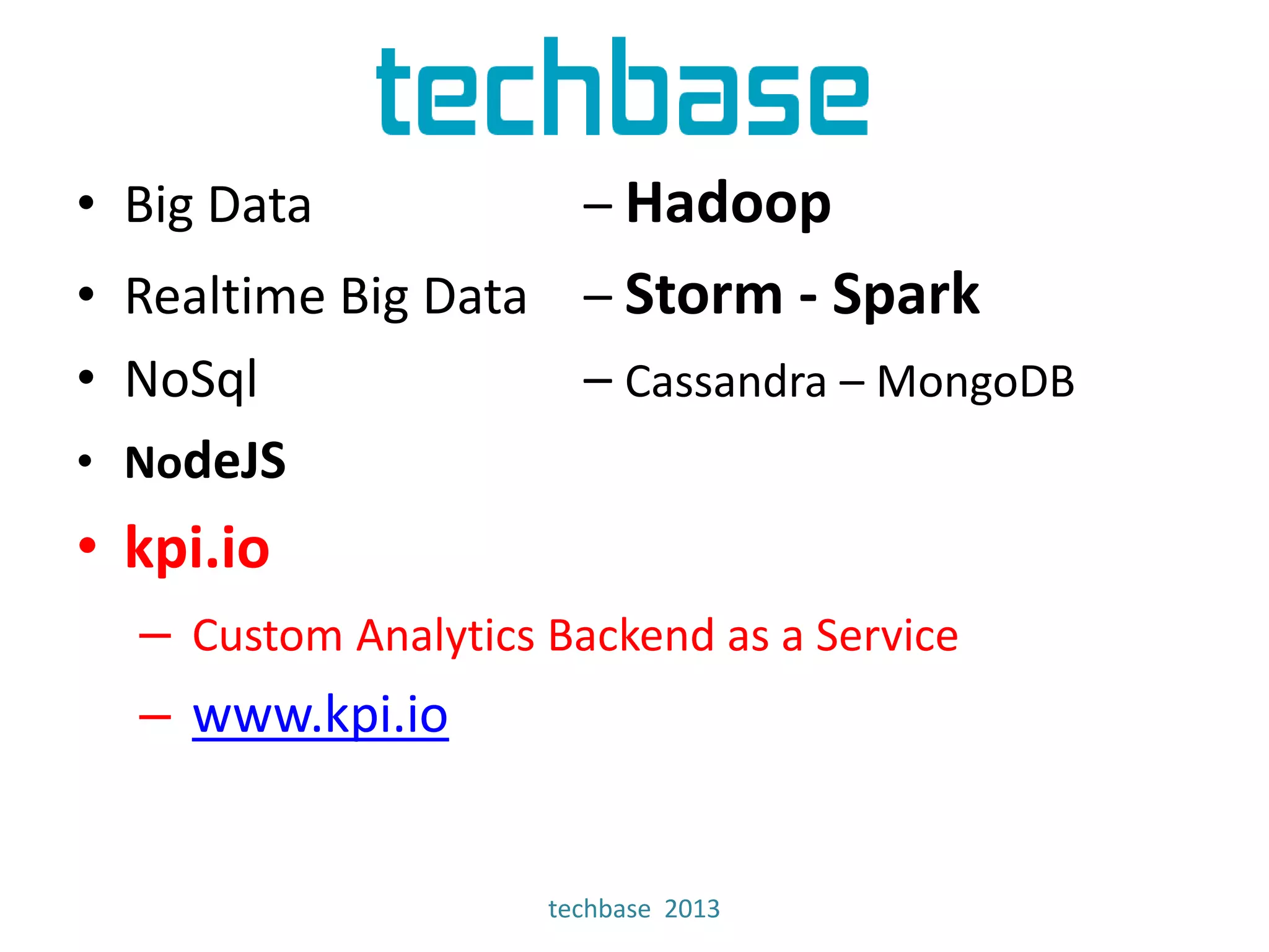 Berkeley Data Analytics Stack Genel Bakış | PPT