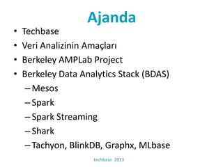 Berkeley Data Analytics Stack Genel Bakış | PPT