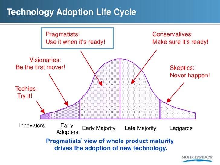 Technology Adoption Life Cycle Pragmatists:
