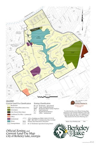 Berkeley lake city map | PDF | Geography | Science