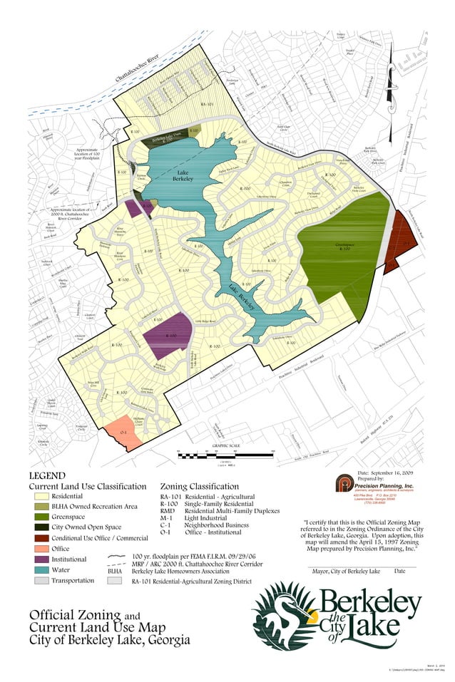 Berkeley lake city map | PDF | Geography | Science