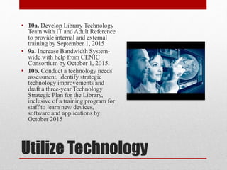 Berkeley public library strategic plan presentation | PPTX