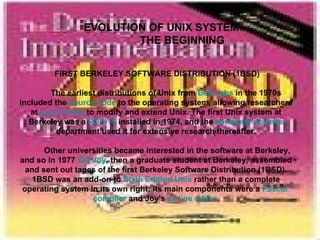Berkely unix | PPT