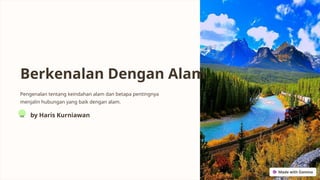 Berkenalan-Dengan-Alam ilmu pengetahuan sosial | PPT