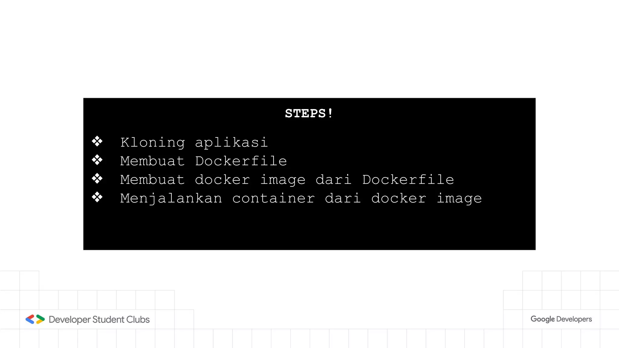 Berkenalan dengan docker developer student clubs | PDF