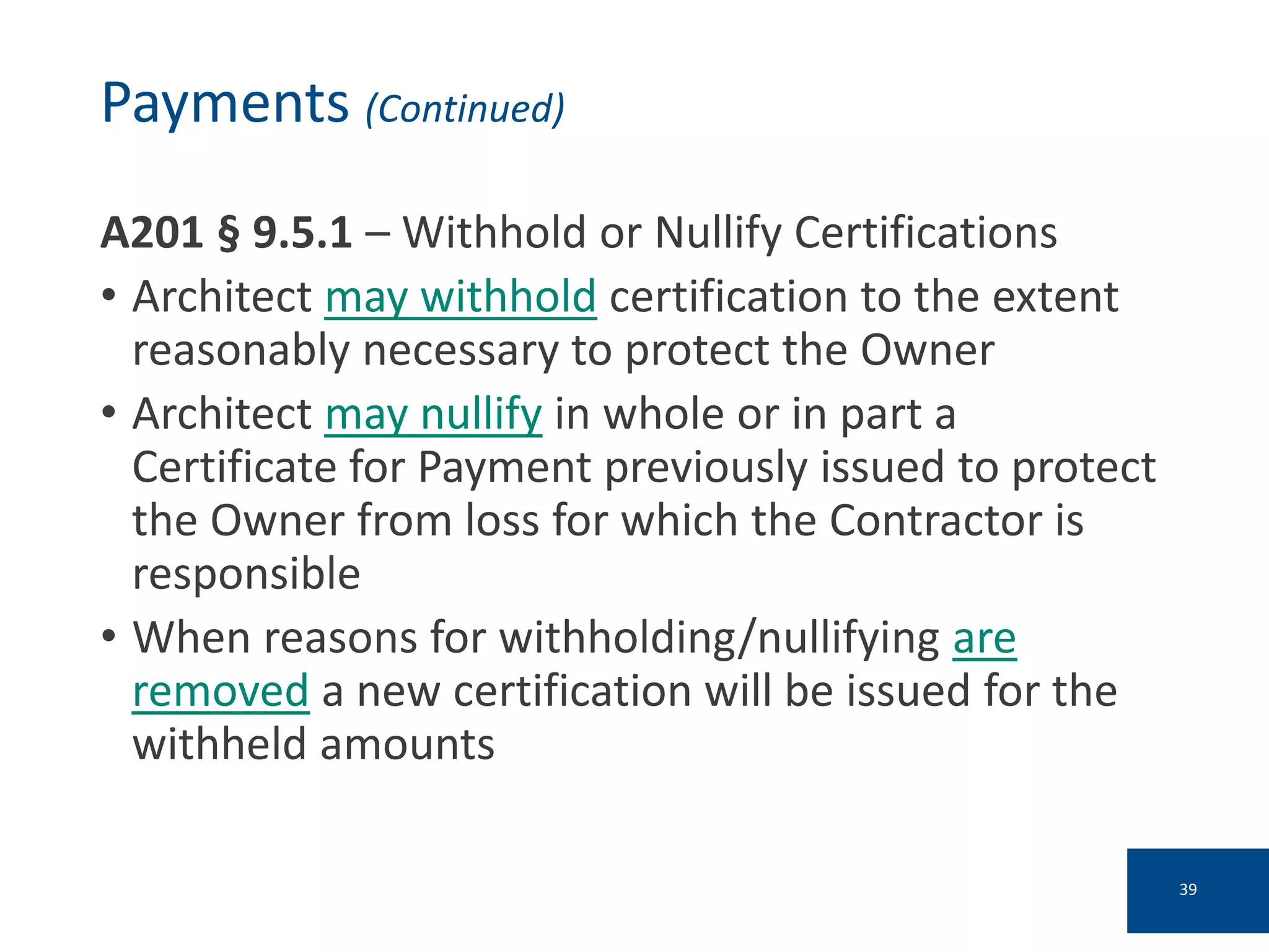 Understanding AIA Document A201-2017, General Conditions of ...