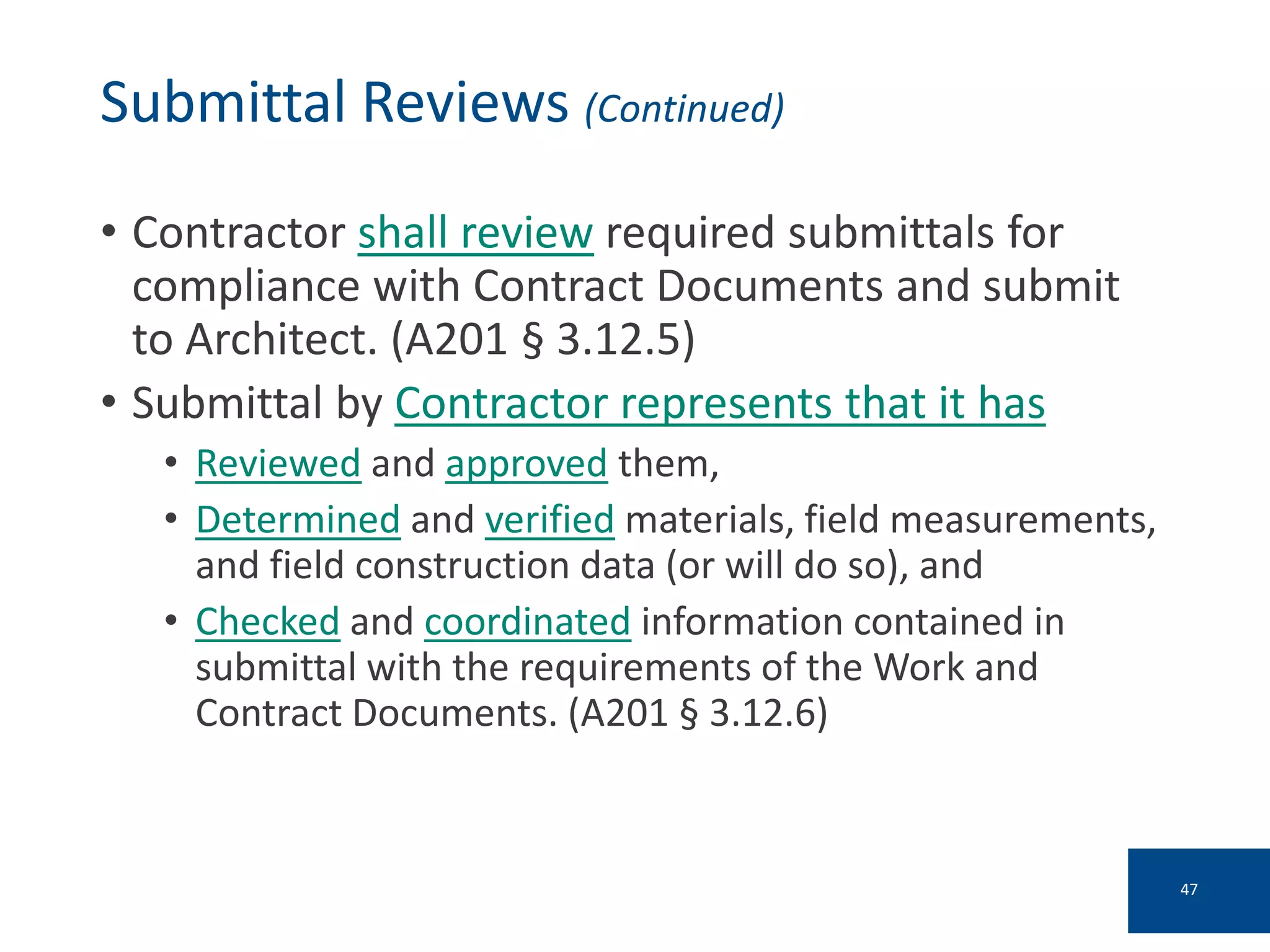 Understanding AIA Document A201-2017, General Conditions of ...