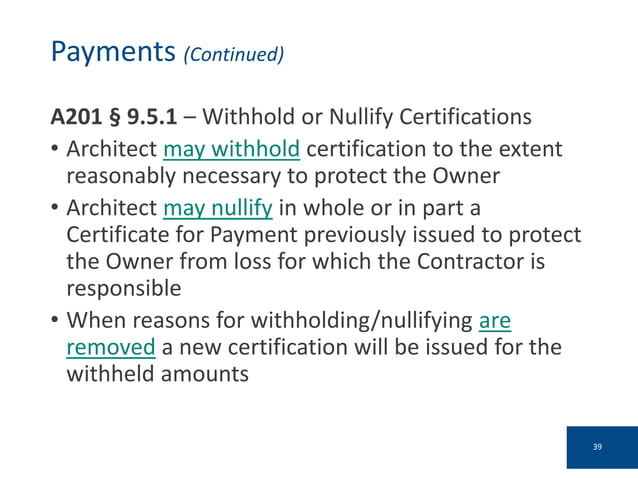 Understanding AIA Document A201-2017, General Conditions of ...