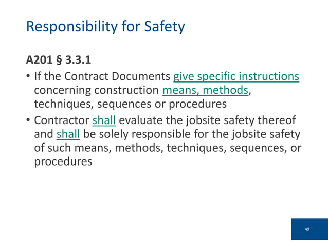 Understanding AIA Document A201-2017, General Conditions of ...