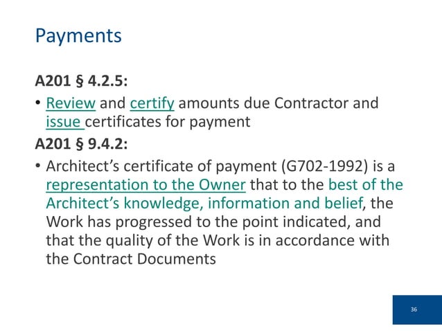 Understanding AIA Document A201-2017, General Conditions of ...