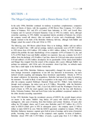 Berkshire hathaway report by archit agarwal | DOCX