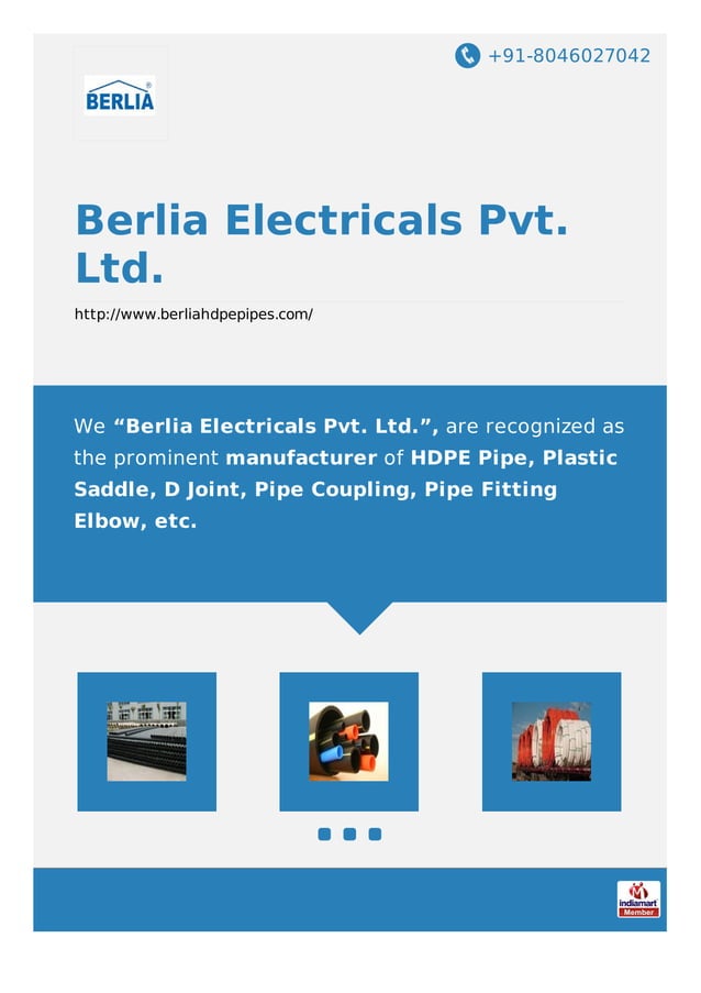 Berlia electricals-pvt-ltd | PDF
