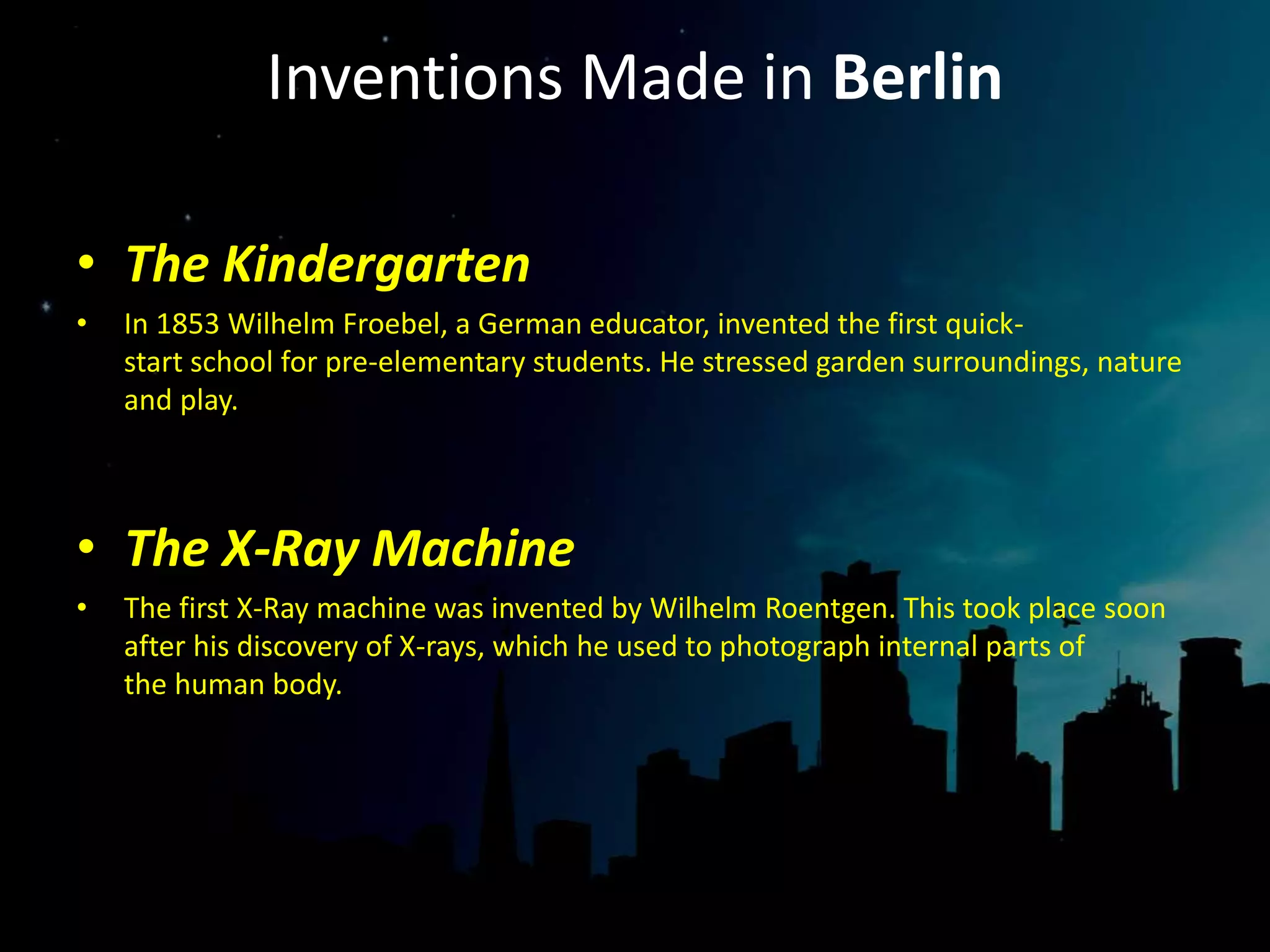 Berlin : The Captital of Germany | PPTX