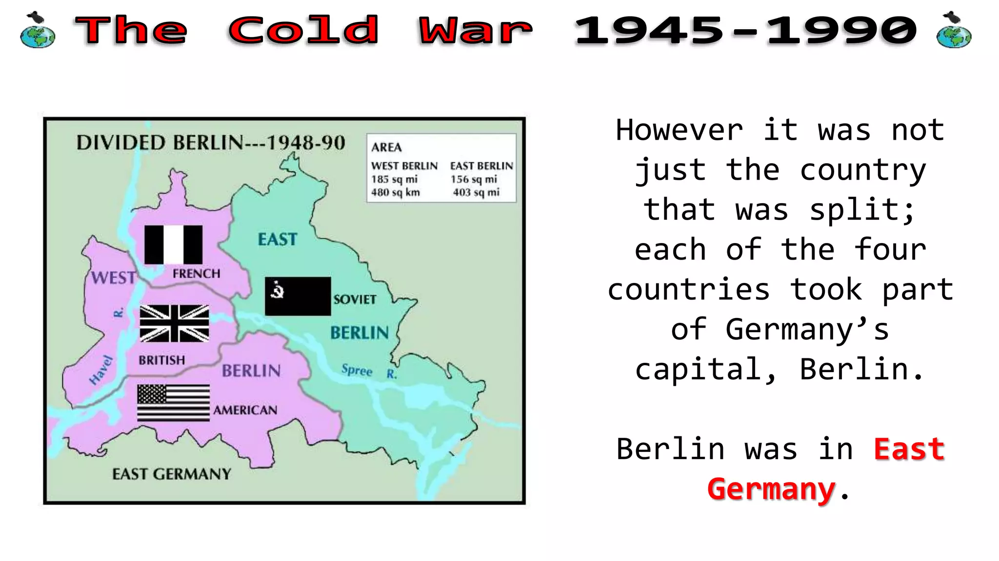 Cold War Flashpoints - Berlin | PPTX