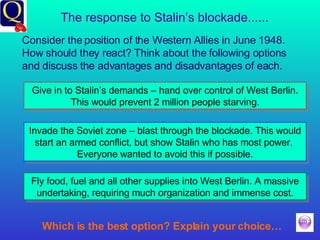Berlin Blockade | PPT