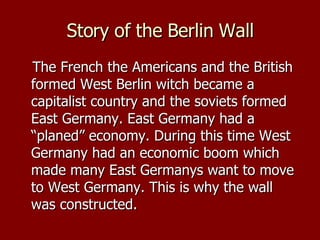 Berlin Wall | PPT