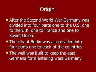Berlin Wall | PPT