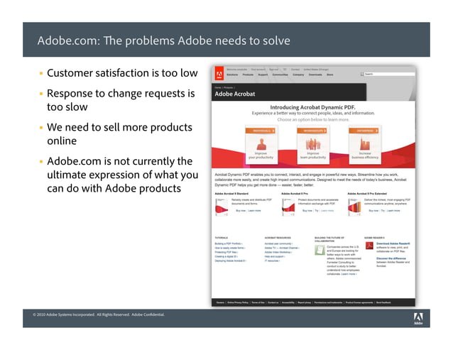 Adobe.com Redesign: Powered by Day CQ5 | PDF | Technology & Computing