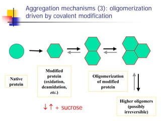 Focus on aggregation: types, causes, characterization, and impact | PDF