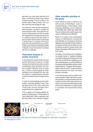 Berlin center for genome based bioinformatics koch05 | PDF