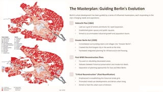 Berlin City Urban Planning Case Study Architecture | PDF