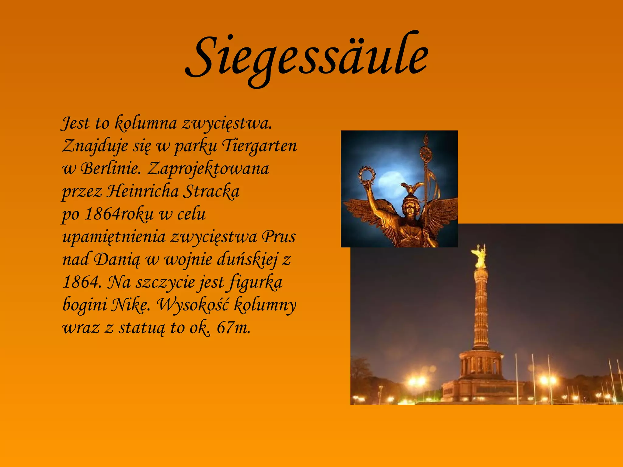 Berlin i jego zabytki - prezentacja | PPT