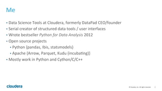 Python Data Ecosystem: Thoughts on Building for the Future | PPT | Free ...