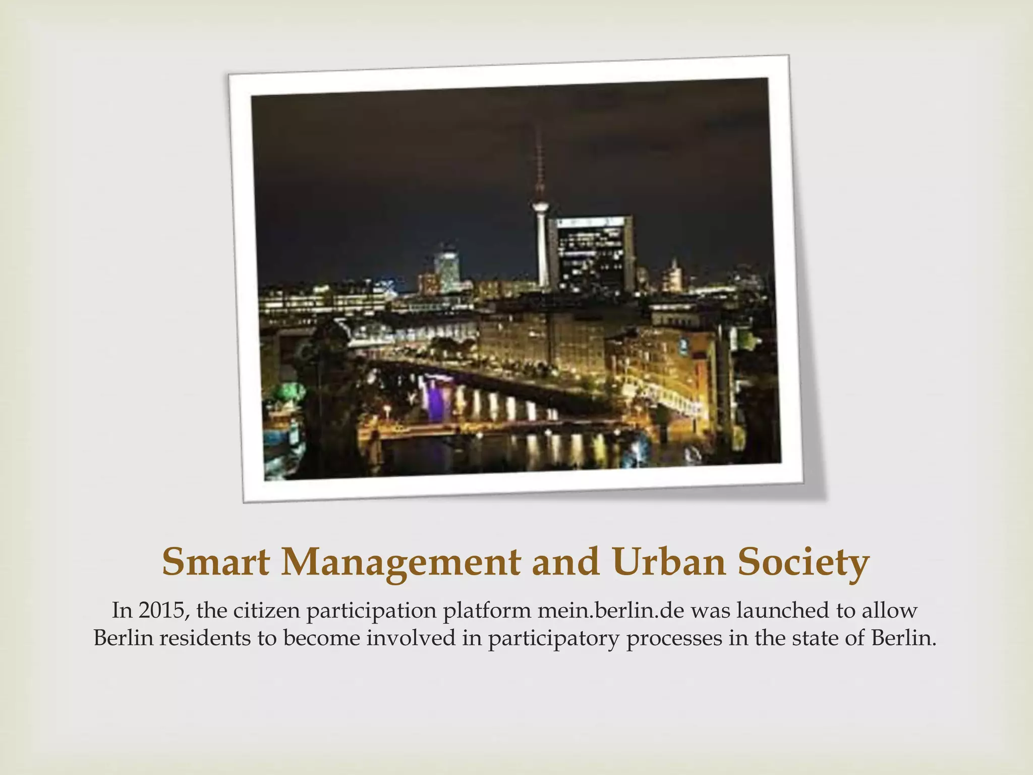 Berlin smart city | PPTX